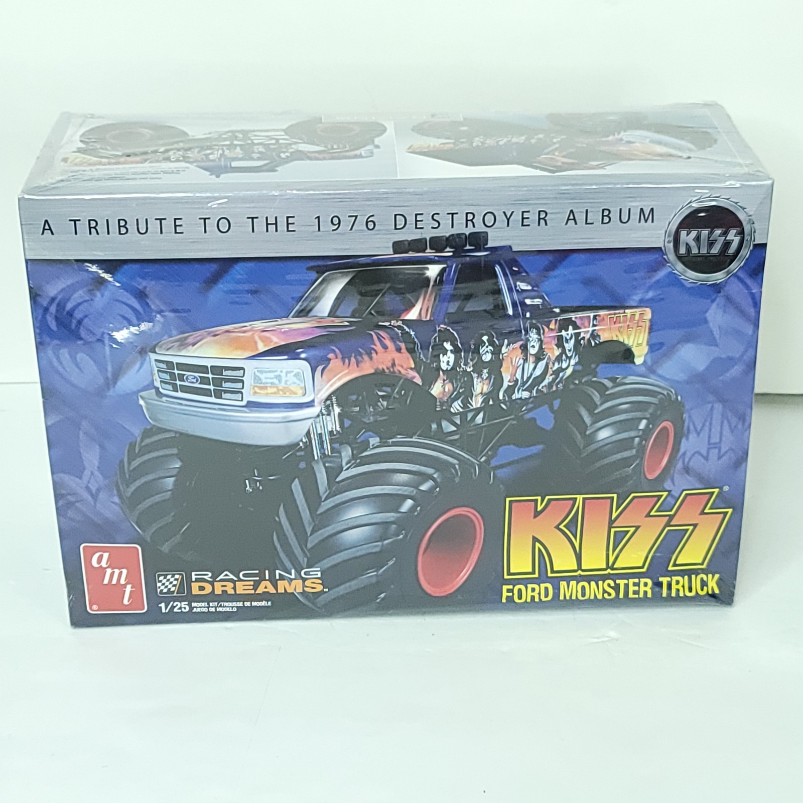 KISS Destroyer Album AMT 1/25 Scale Monster Truck Model Kit AMT787L/12 ...