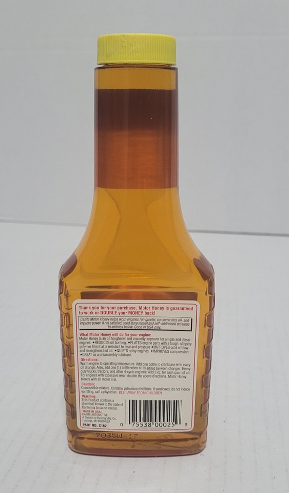Casite Motor Honey Oil Treatment C162, 14 oz NEW | eBay