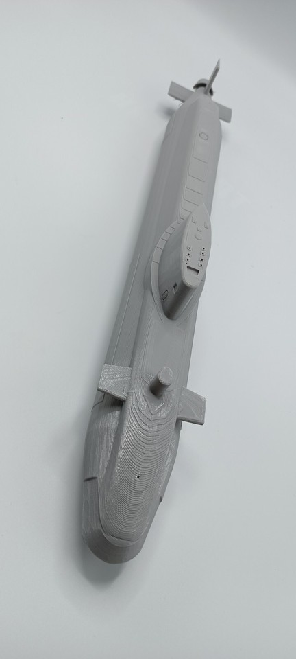 Astute Class Nuclear Submarine 1/144 full hull model. | eBay UK