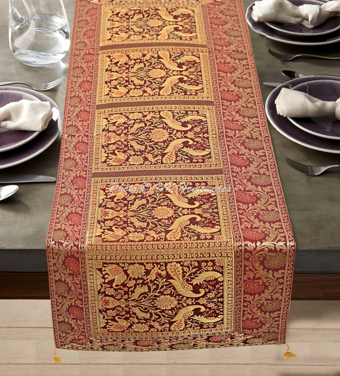 For Indian Wedding Table Linen