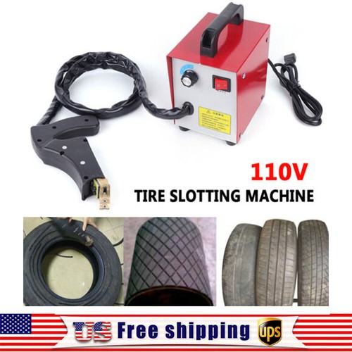 Red Tread Cutting Machine 350W Manual Truck Tire Regroover Professional ...
