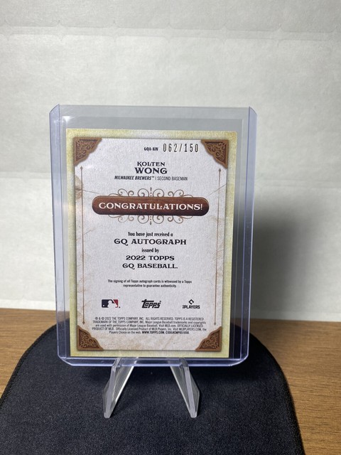 2022 Topps Gypsy Queen - Gypsy Queen Autographs Blue #GQA-KW Kolten ...