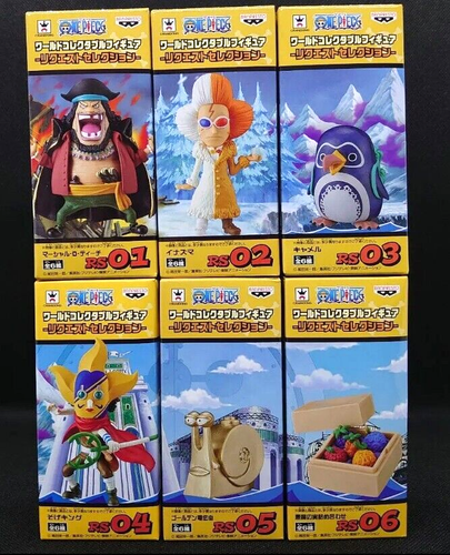 ONE PIECE WCF World Collectable Figure Request Selection Complete Set ...