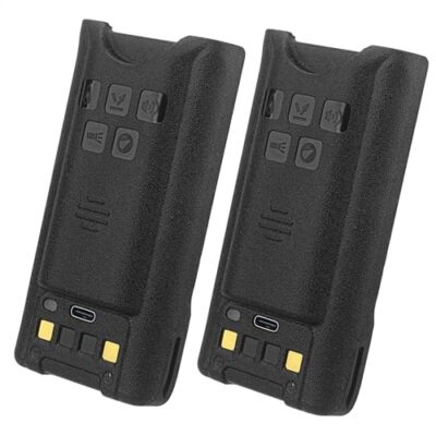 2x Baofeng 4800mAh BL-9 Battery for UV-9R UV-9R Pro UV-9R Plus UV-9G ...