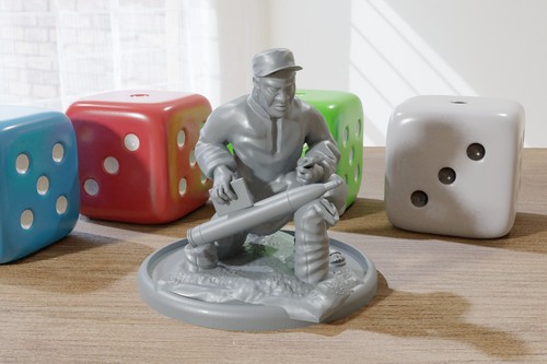 107mm Rocket Crew - 3D Printed Miniature for Modern Wargaming 28mm ...