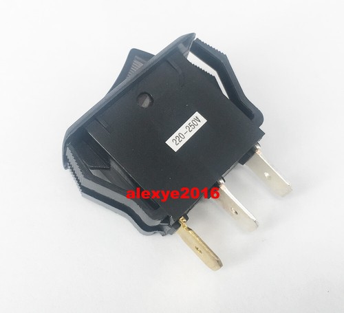 1 PCS SCI R13-205 Rocker Switch 3 Pins 2 Position With Lamp 10A 250VAC ...