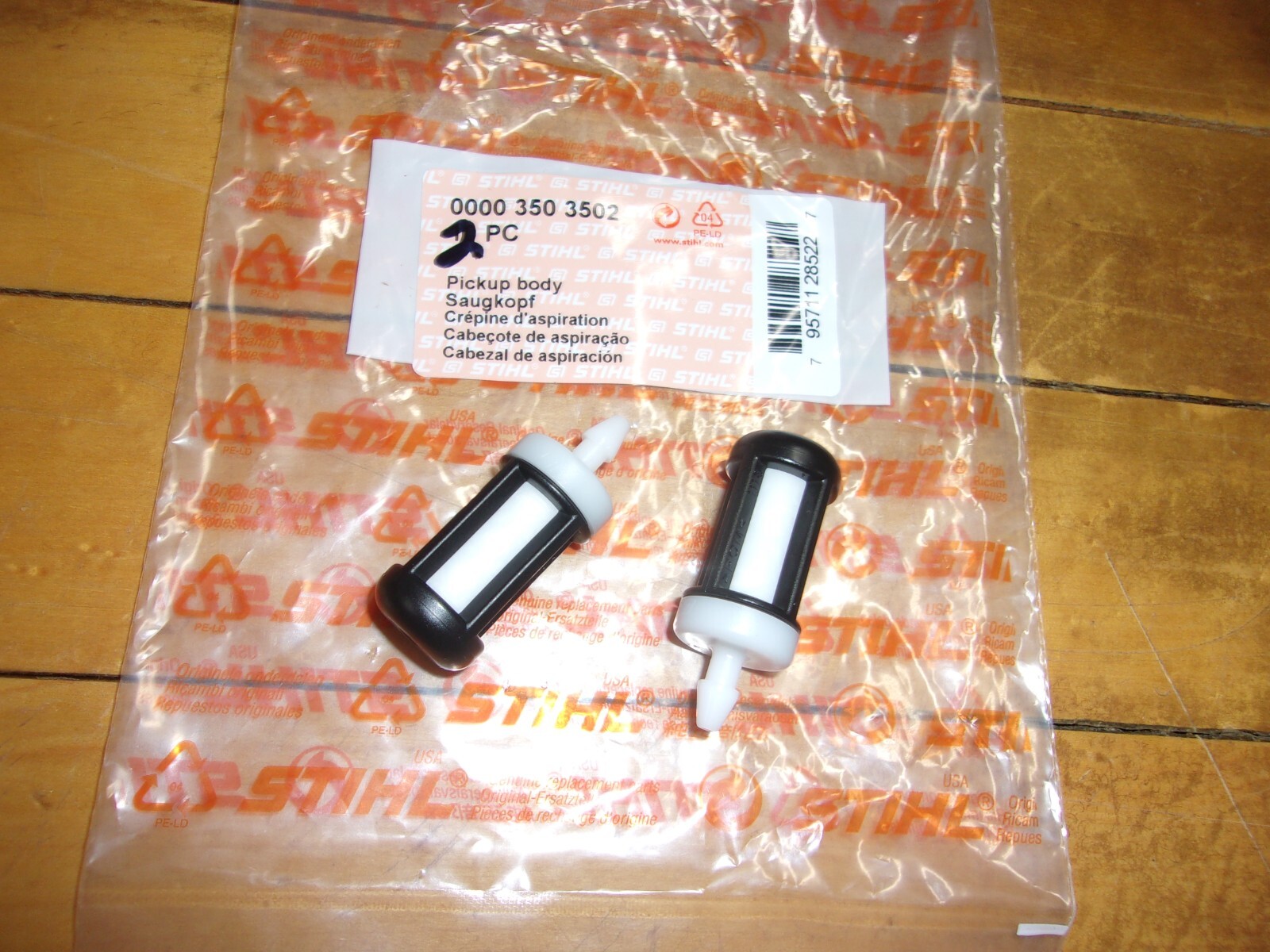 Stihl Fuel Filter Pick-Up (2 Pack) OEM FS KM BG HT 0000-350-3502 #GM ...