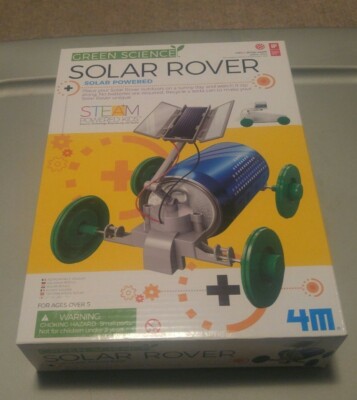 4M Green Science Eco-Engineering Solar Rover Kit NEW Educational Kids ...