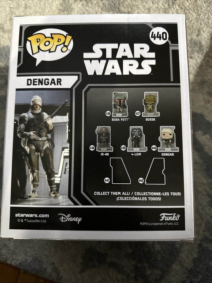Funko POP! Star Wars Bounty Hunters Collection: Dengar #440 GameStop ...