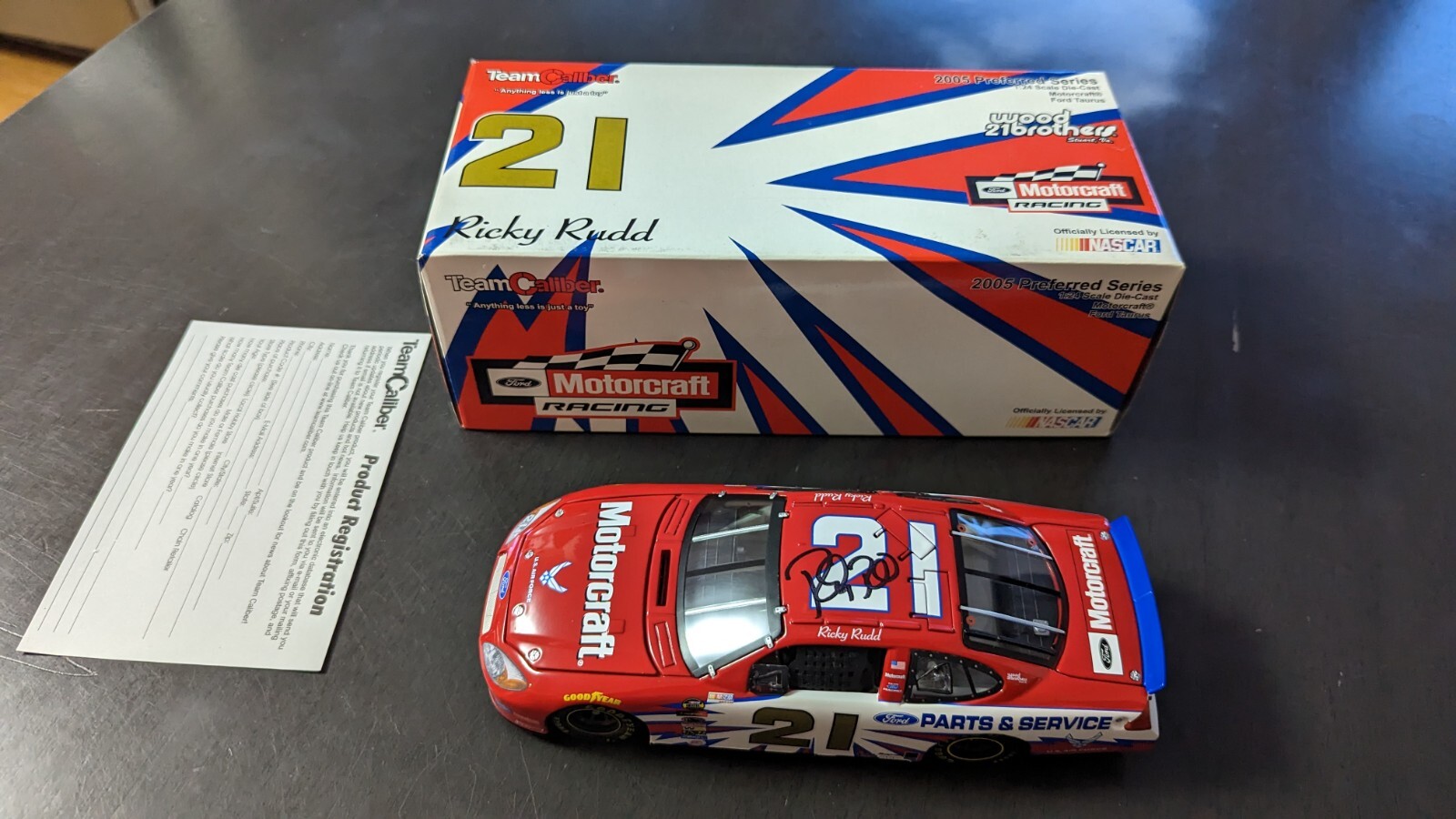 RICKY RUDD AUTOGRAPHED 2005 FORD MOTORCRAFT AIR FORCE DIECAST | eBay
