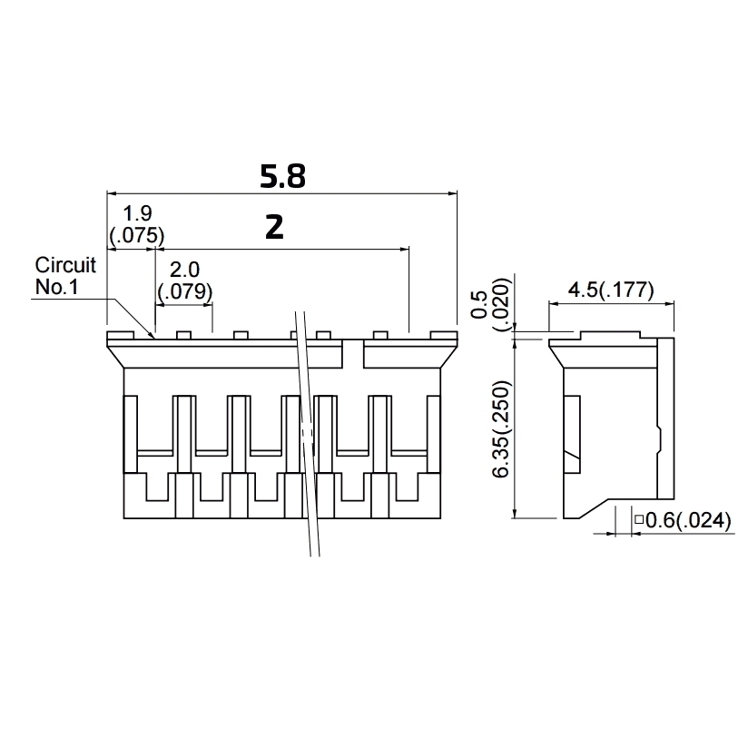 JST PH MCPX 2-3 Pin RC Connector Plug 2mm Pitch or Leads or Extensions ...