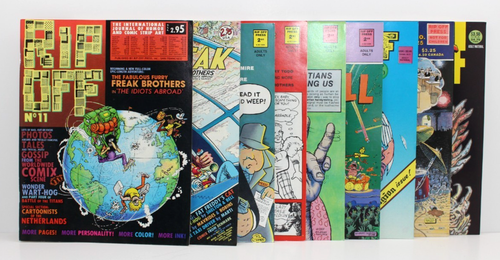 Rip Off Lot of 9 Comics ~ #11, 12, 16-20, 25 & 29 ~ Adult Fantasy 1982 ...