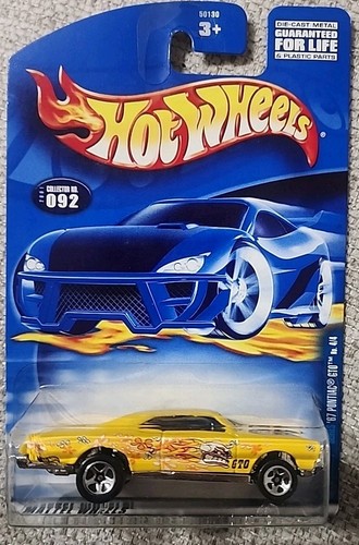 Hot Wheels '67 Pontiac GTO Yellow | eBay