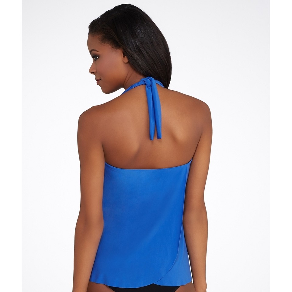 NEW Magicsuit MIRACLESUIT SWIMSUIT 8 38 TANKINI 2 Piece Sharon Halter ...