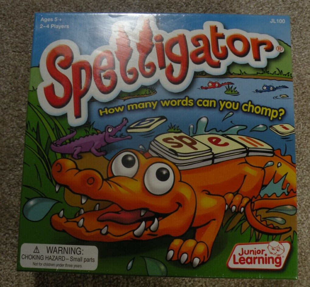 Spelligator by Junior Learning Phonics & Word Building Game JL100 5 ...