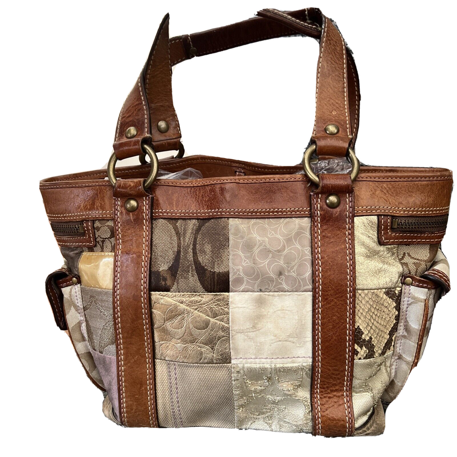 Coach Patchwork Signature Legacy Leather B06S 10002 P… - Gem