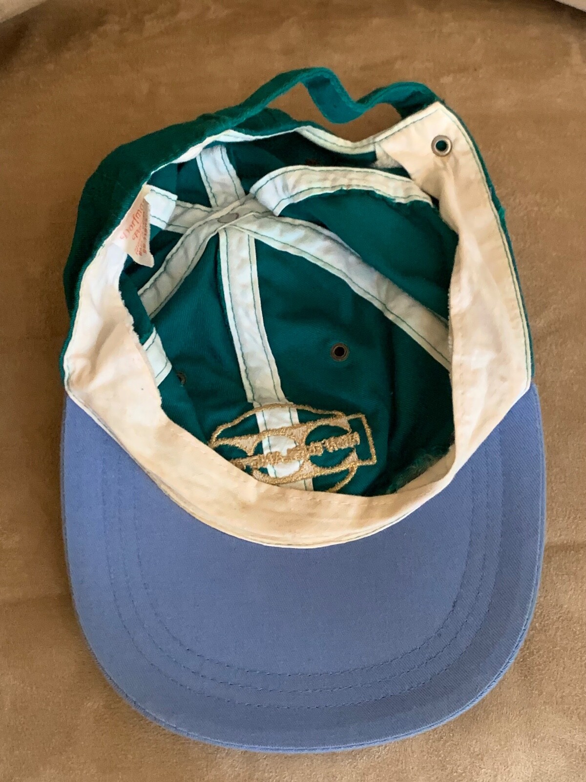 Vintage MG New England Tour green/blue Hat Baseball Cap Patch by Dorfman Pacific | eBay