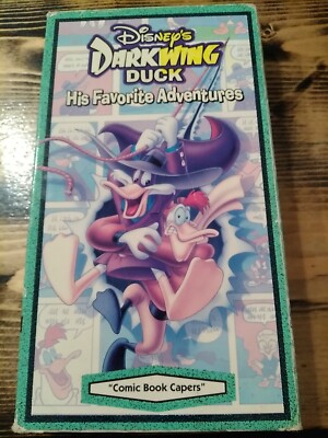 Disneys Darkwing Duck - Comic Book Capers (VHS, 1993) 717951601032| eBay