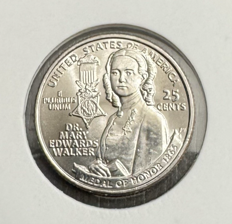 2024 D Dr Mary Edwards Walker ERROR “IN COD WE TRUST" AWQ Washington ...