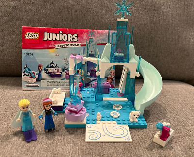 LEGO Junior 10736 Anna & Elsa's Frozen Playground Complete w/ Manual | eBay