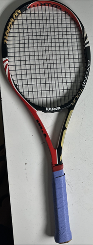 Wilson BLX Six One Tour 90 4 5/8” - Roger Federer - Nice! Ships Free 2 ...