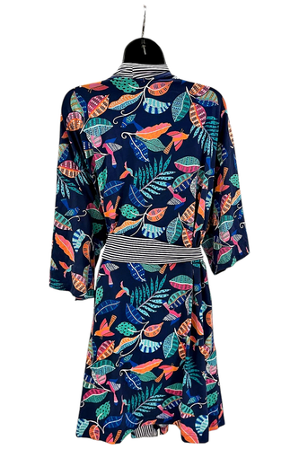 Comfort Code By Cuddl Duds Women's Classic Twin Robe Navy | eBay