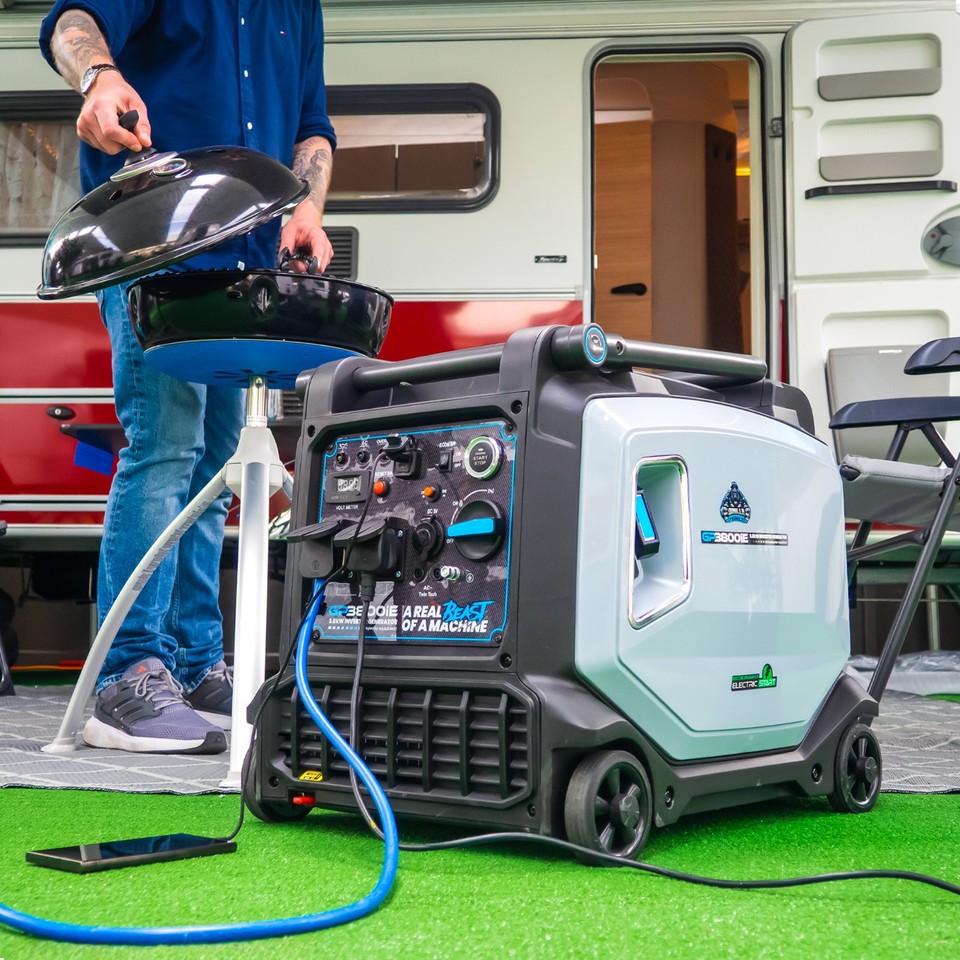 Gorilla Power 3800W Inverter Suitcase Generator with Electric Start ...