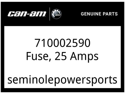 Can-Am OEM Part 710002590 Fuse, 25 Amps | eBay