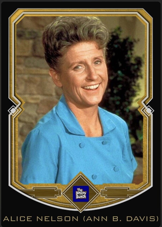 Custom Novelty 9 Card Set The Brady Bunch Classic TV Show (Blank Backs ...