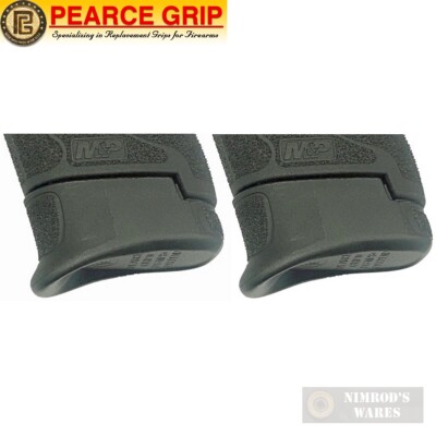 TWO Pearce Grip S&W M&P Shield & 2.0 9mm .40SW Grip Extensions PG-MPS+2 ...