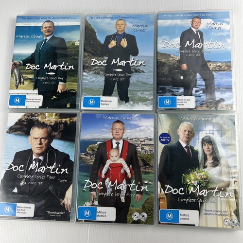 Doc Martin UK TV Series 1-6 Region 4 DVD Seasons 1 2 3 4 5 6 Dree ...