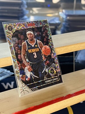 2019-20 NBA Hoops Premium Stock REFACTOR Torrey Craig Laser | eBay