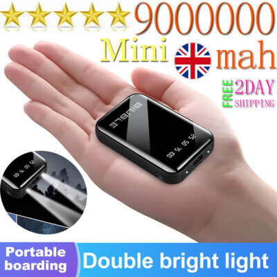 9000000mAh Portable Mini USB LED Power Bank Fast Charger Battery Pack ...
