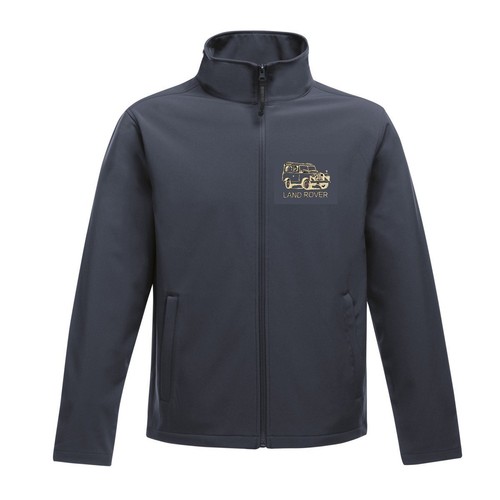Land Rover Series Softshell Jacket Embroidered Classic Car Personalised ...