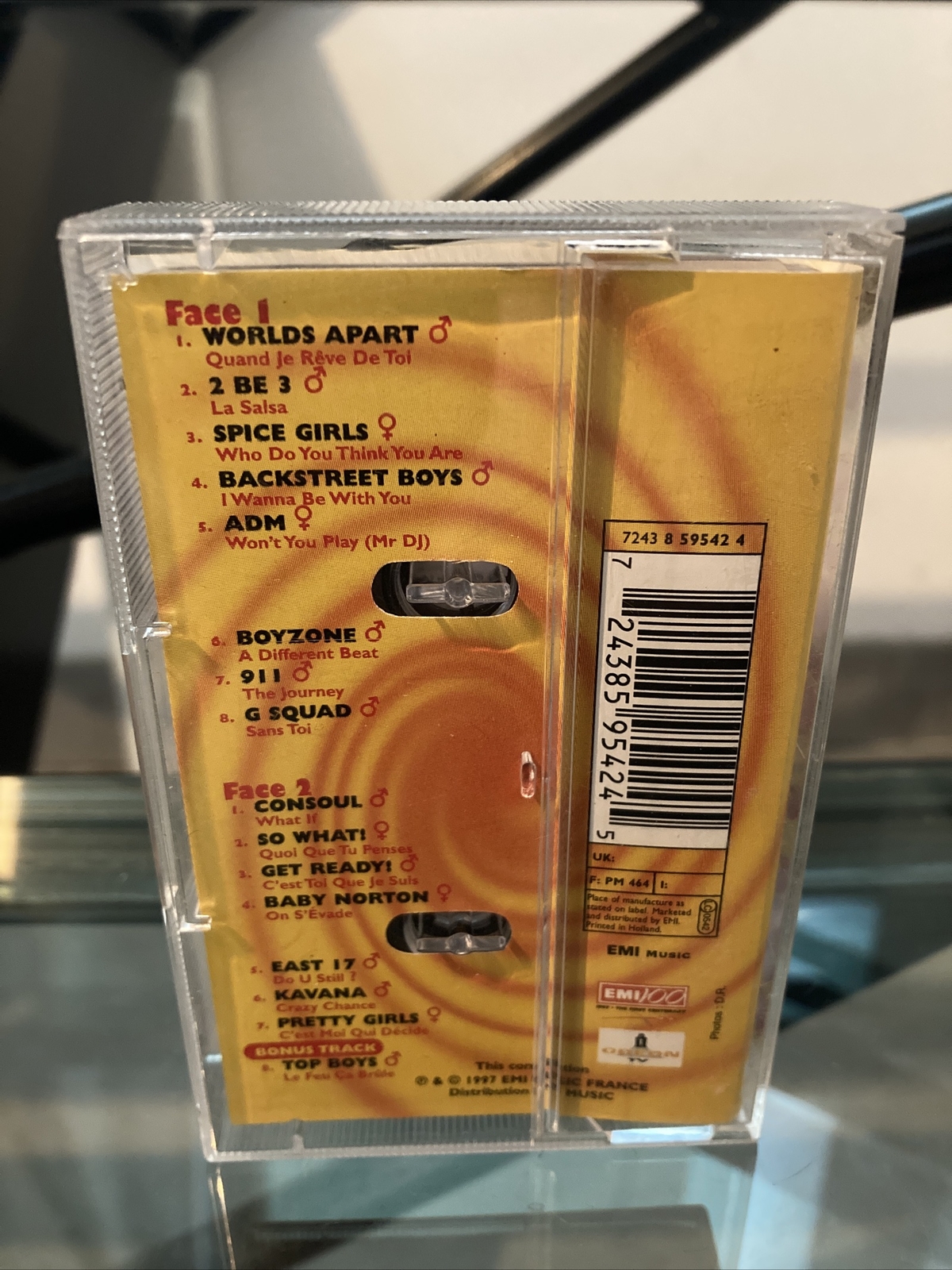 CASSETTE AUDIO K7 TAPE MC - BOYS & GIRLS 2 - EURODANCE spice gir’s 2be3 ...