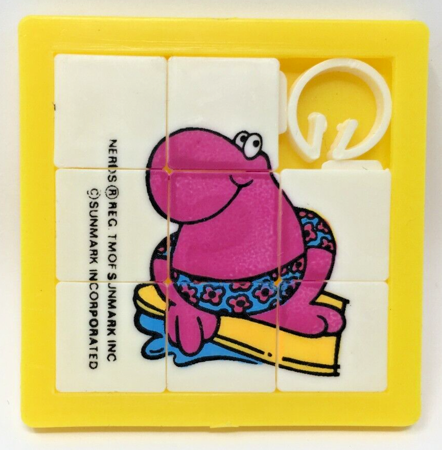 Vintage 4 Sunmark Nerds Plastic Slide Puzzles 1990's | eBay