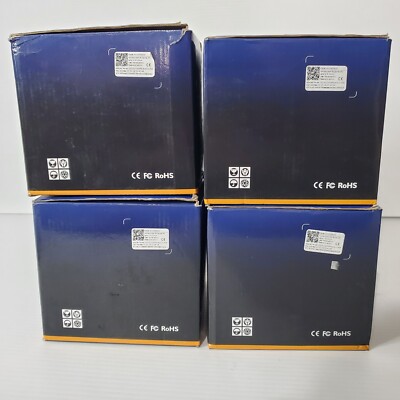 Dome Surveillance Cameras AVC Security Systems Lot Set 4 Model ...