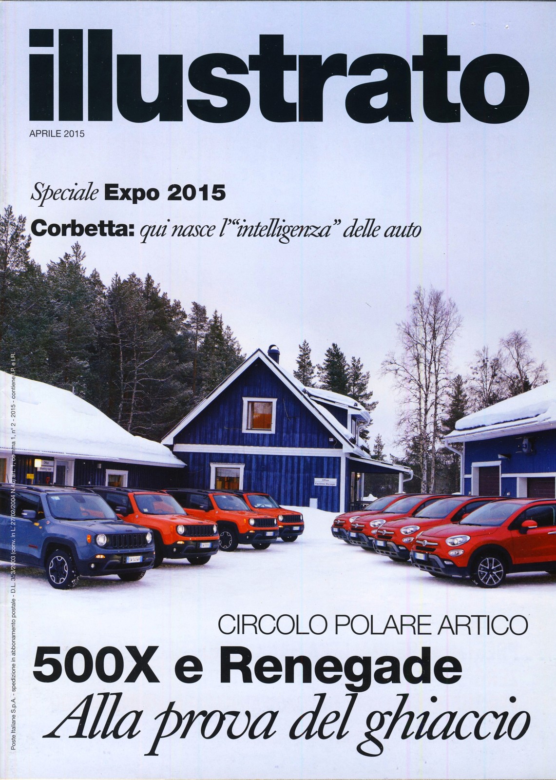 Illustrato Fiat Alfa Romeo Lancia FCA 04 / 2015 magazine no catalogo ...