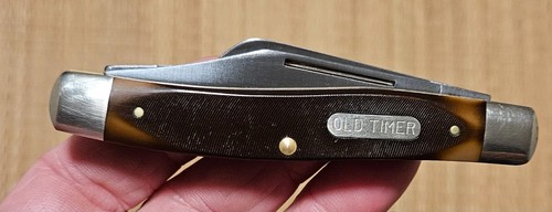 * Vintage Old Timer Schrade 80T Pocket Knife Made USA F34 * | eBay