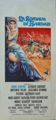 SHEHERAZADE SCHEHERAZADE Italian Locandina movie poster ANNA KARINA ...