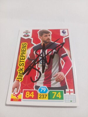 Trading Card signiert Jack Stephens FC Southampton NEU | eBay.de