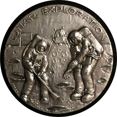 1969 Apollo 12 Collectors Token Nov 14-24 1969 - Italy design & struck ...