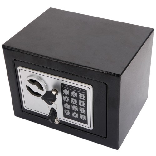 Electronic Wall Safe Home Security Stash Jewelry Gun Cash Black fast ...