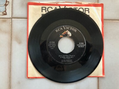 ELVIS PRESLEY~A Fool Such As I / I Need Your Love Tonight~45~RPM~LABEL ...