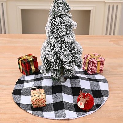 38cm Christmas Tree Mat Foldable Festival Prop Xmas Party Indoor Decor ...