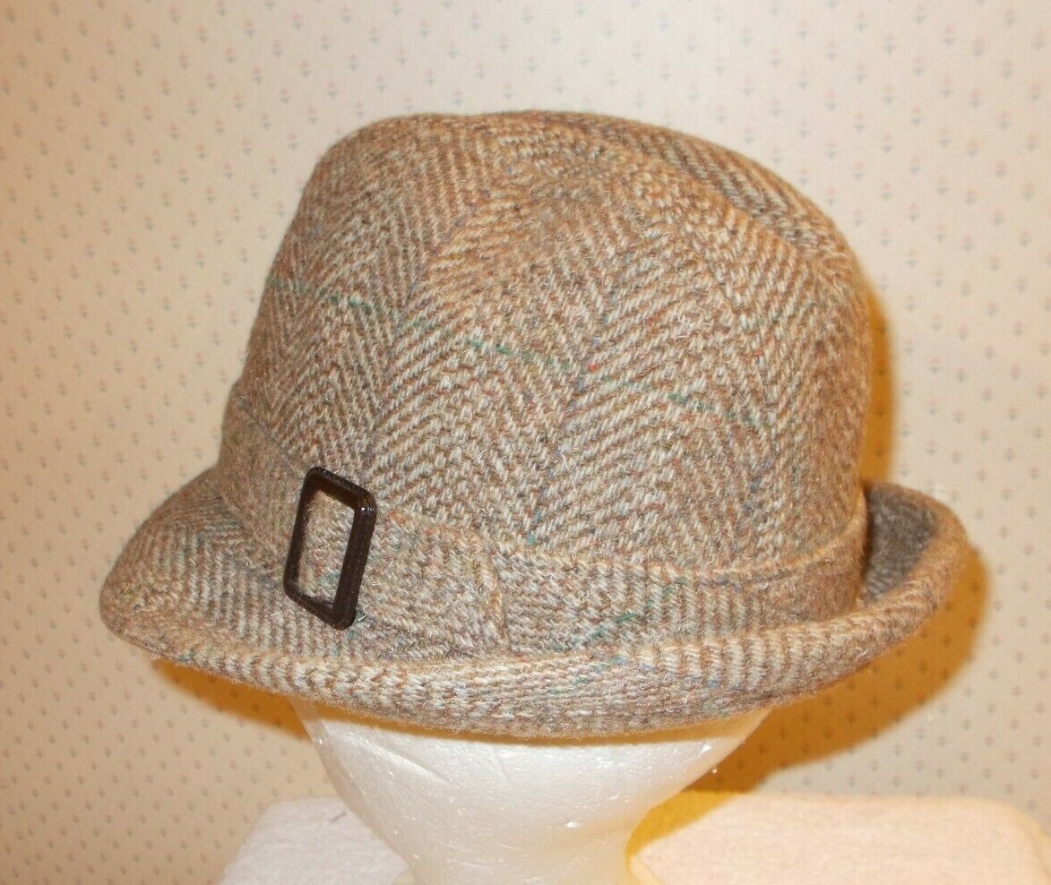 Vintage Men's Pendleton Tweed Fedora Hat assorted - Gem