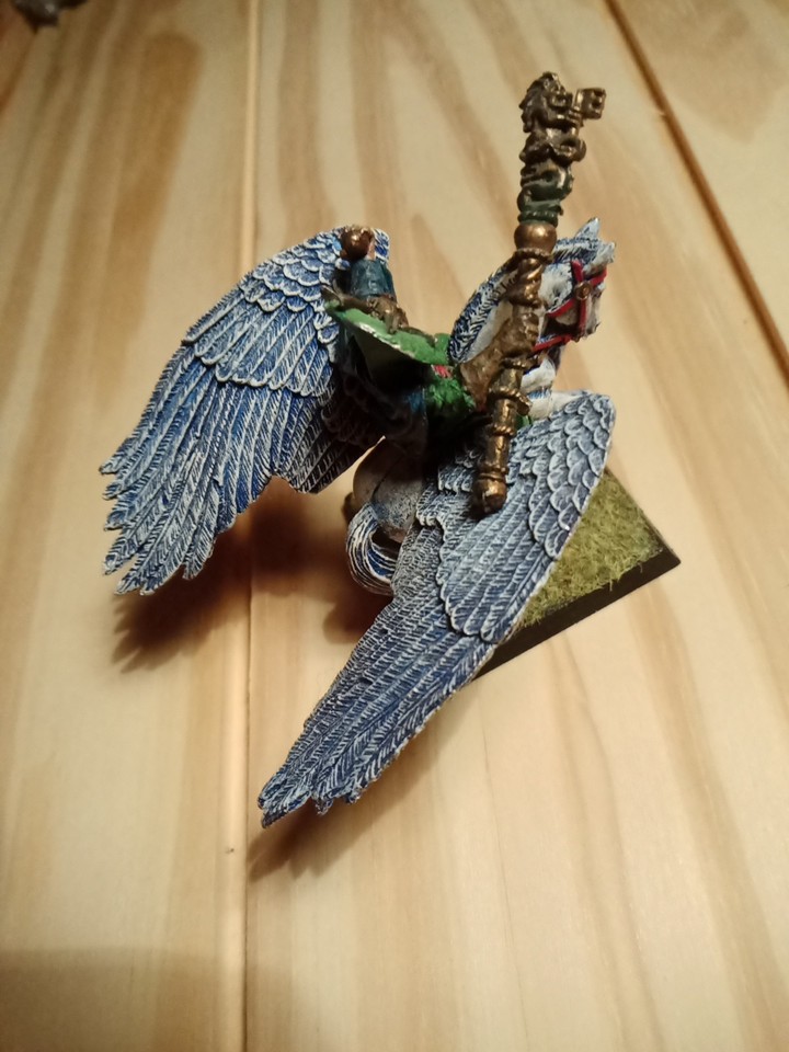 Warhammer Empire Balthasar Gelt Wizard On Pegasus Metal Figure | eBay UK