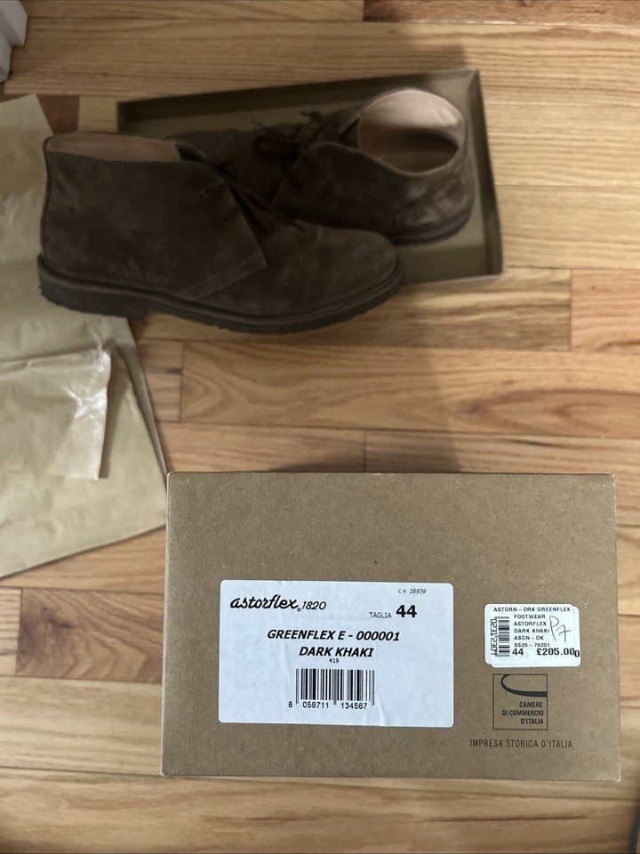 Astroflex Men's Greenflex Size 44 Dark Khaki | eBay