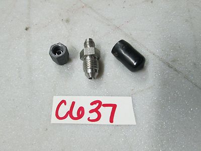 Parker S/S CPI Adapter #2-4 XHBZ-SS-C 1/8" Tube x 1/4" Male 37 Degree ...