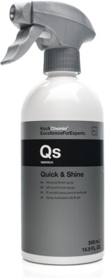 Koch Chemie Quick & Shine Allround Finish Spray QS - 500ml with Sprayer ...